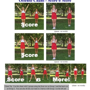 Cheerleading FOOTBALL CHANTS Ebook, Volume 1 - CIC Cheerleading Mastery ...
