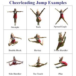 Cheerleading Jumps Ebook, Cheerleading Coach, Cheerleading Mom, Cheer ...