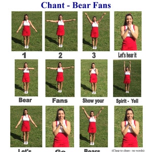 Cheerleading Beginning CHANTS Ebook, Volume 1 CIC Cheerleading Mastery ...