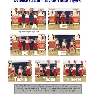 Cheerleading FOOTBALL CHANTS Ebook, Volume 1 - CIC Cheerleading Mastery ...