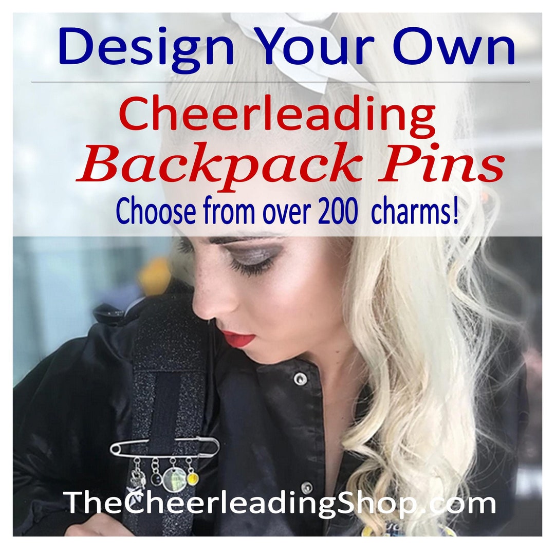 Cheerleader Pin, Cheerleading Backpack, Cheer Pin, Chee Gift ...