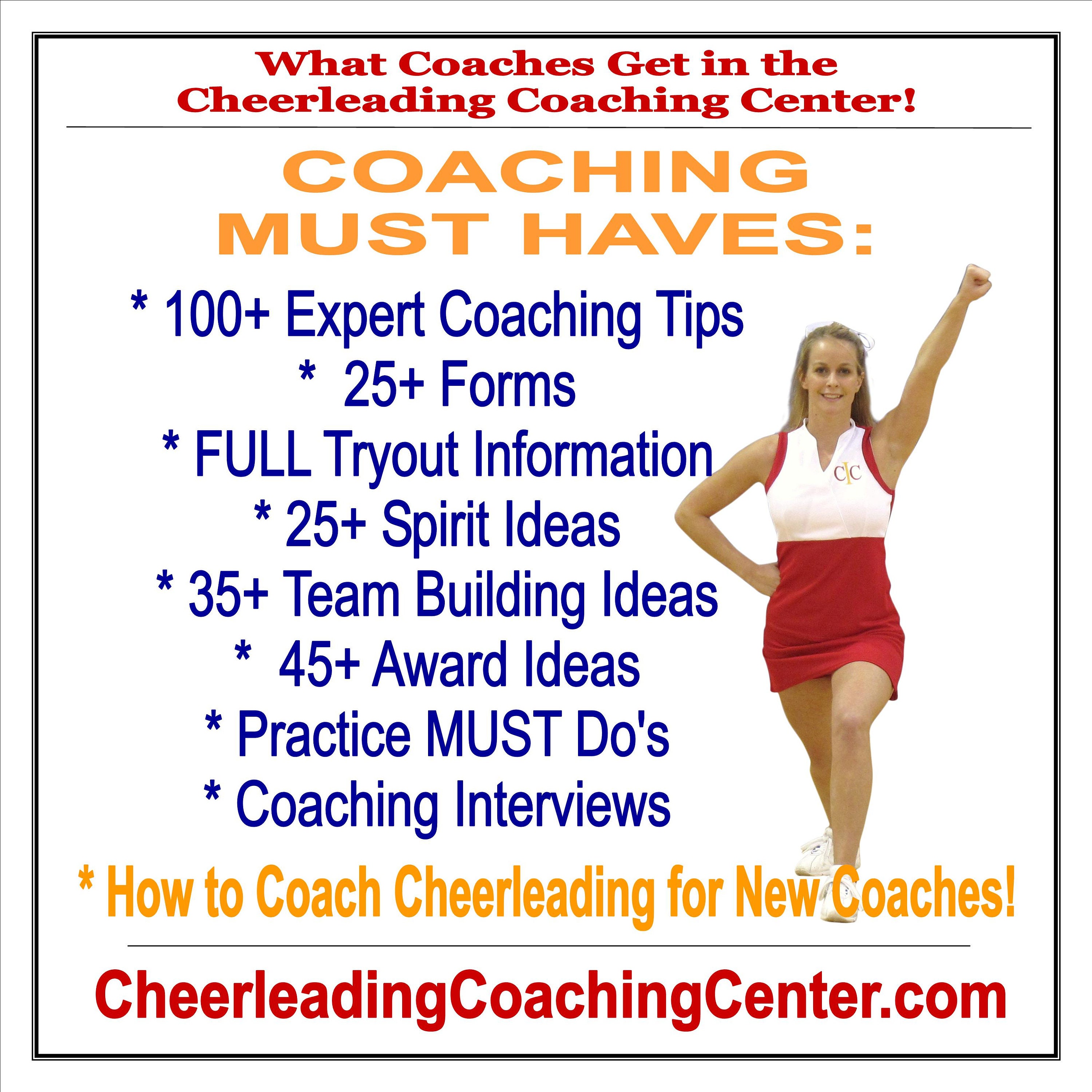 How to Coach Cheerleading - COMPLETE Cheerleading Coach Program ...