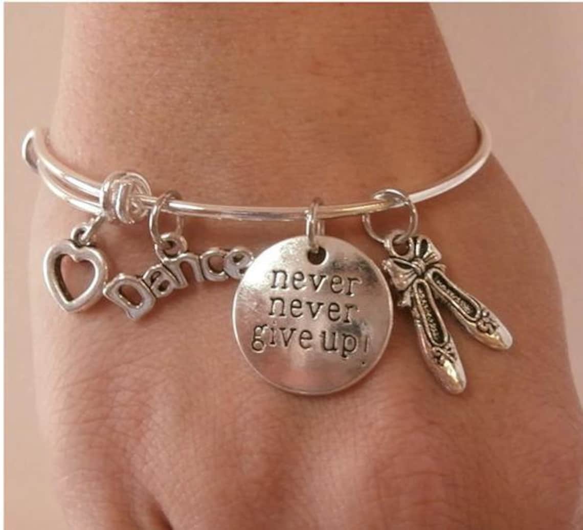 Dance Bracelet, Dancer Bracelet, Personalized Dancer Gift, Dance ...
