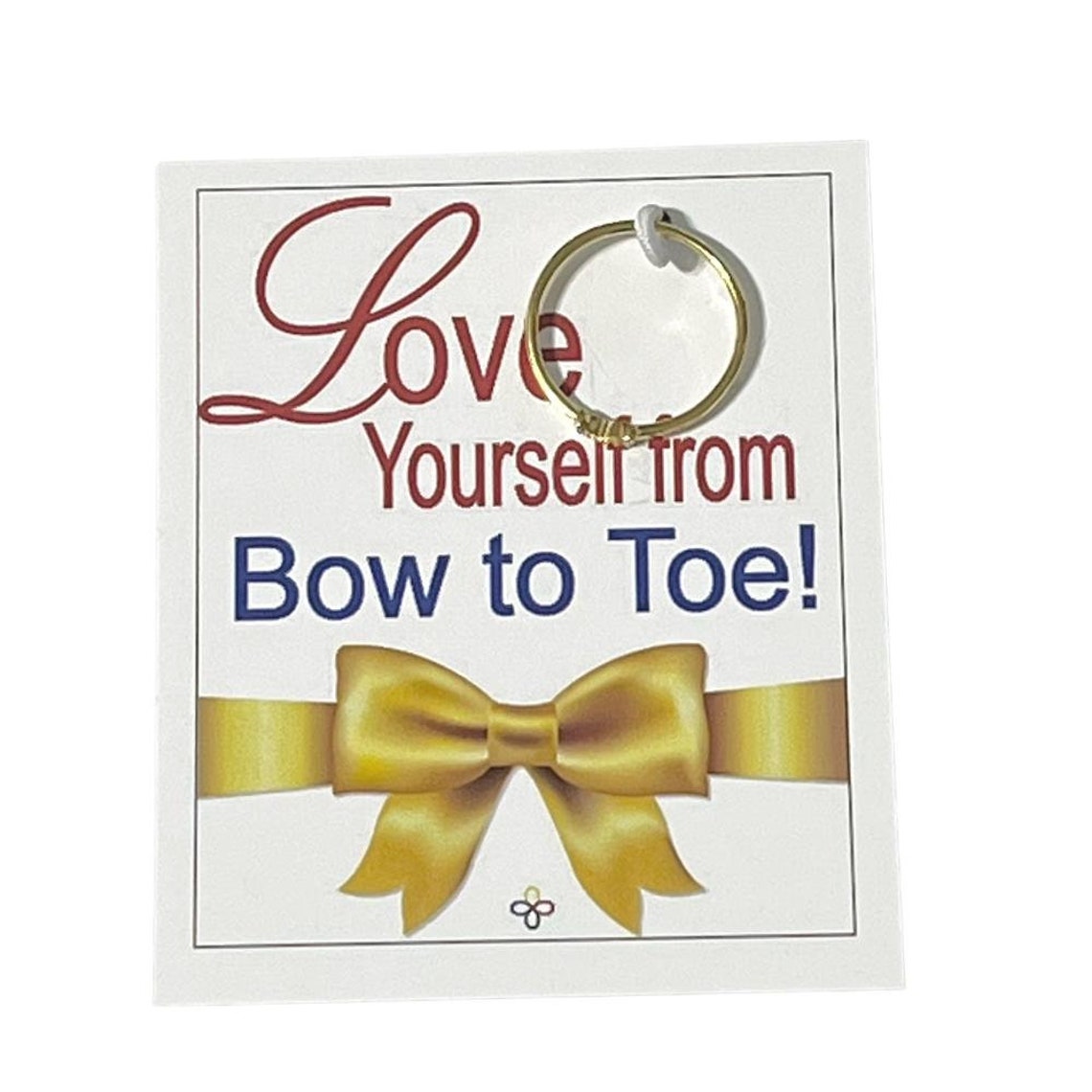 Cheerleading Bow Ring Sterling Silver Stackable Ring - Etsy