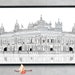 Golden Temple Line Art I Punjabi Wall Art I Harmandir Sahib Gurudwara I ...