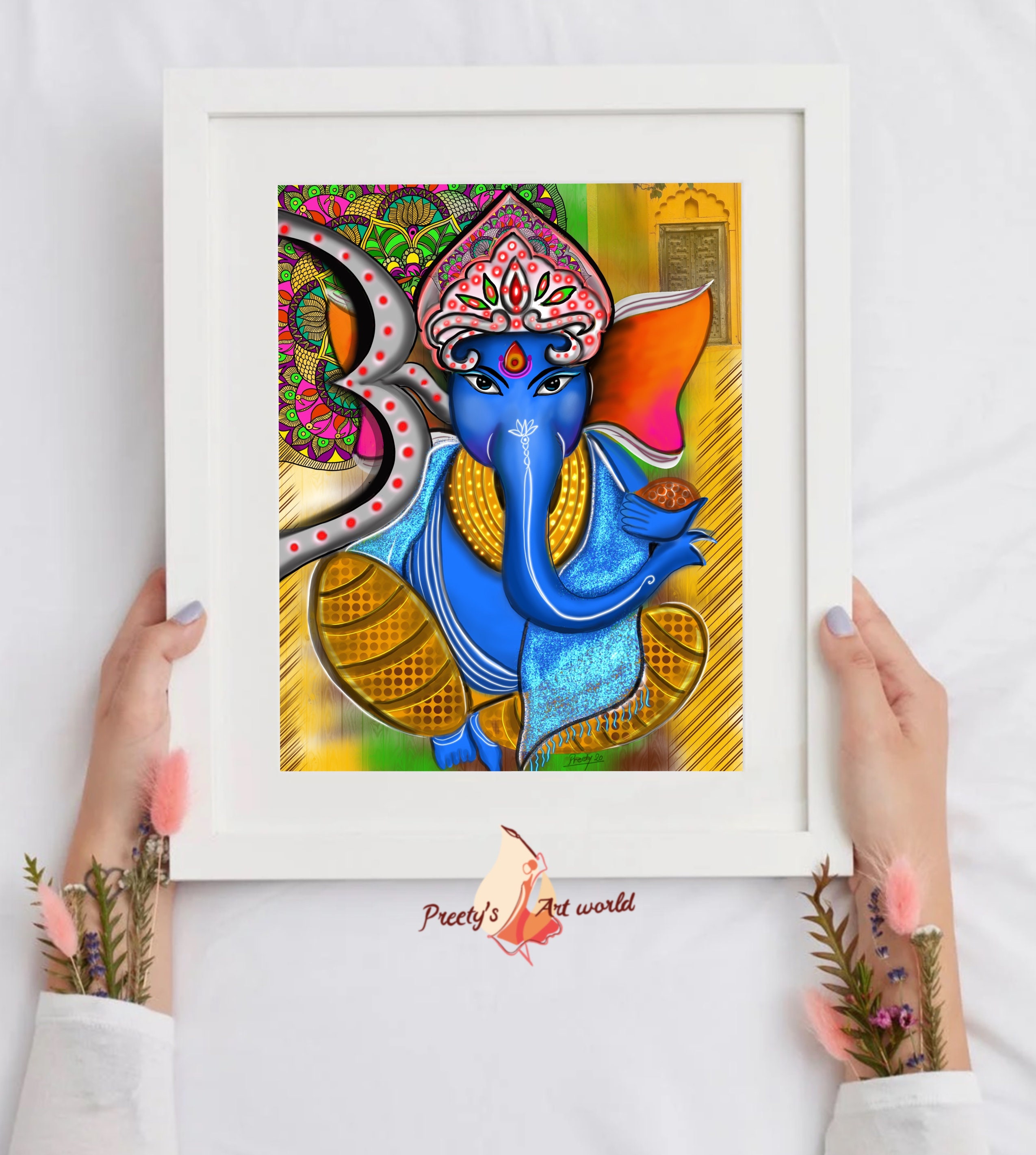 Hindu Abstract Paintings