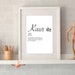 Kaur Definition Printable Punjabi Artwork Home Décor I Sikhi Bedroom ...