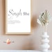 Singh Definition Printable Punjabi Artwork Home Décor I Sikhi - Etsy