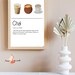 Set 3 Cups of Chai Art Print Chai Definition Chai Painting Chai Poster ...