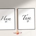 Hum Tum Printable Poster Set of 2 I Hindi Lovers Quote Indian Wall Art ...