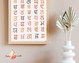 Art & Collectibles Punjabi art Perfect Gift,Digital Download Gurmukhi ...