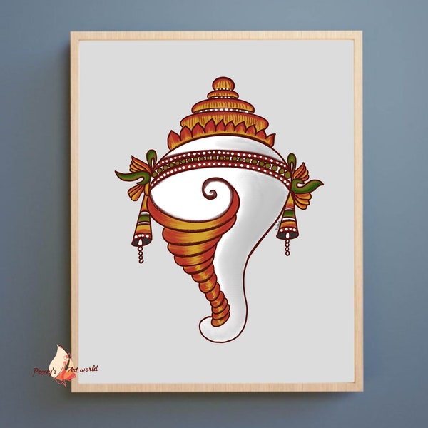 Hindu Conch Shell - Etsy