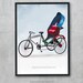 Cycle Rickshaw Poster Art I Indian Wall Decor I Indian Painting I ...