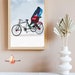 Cycle Rickshaw Poster Art I Indian Wall Decor I Indian Painting I ...