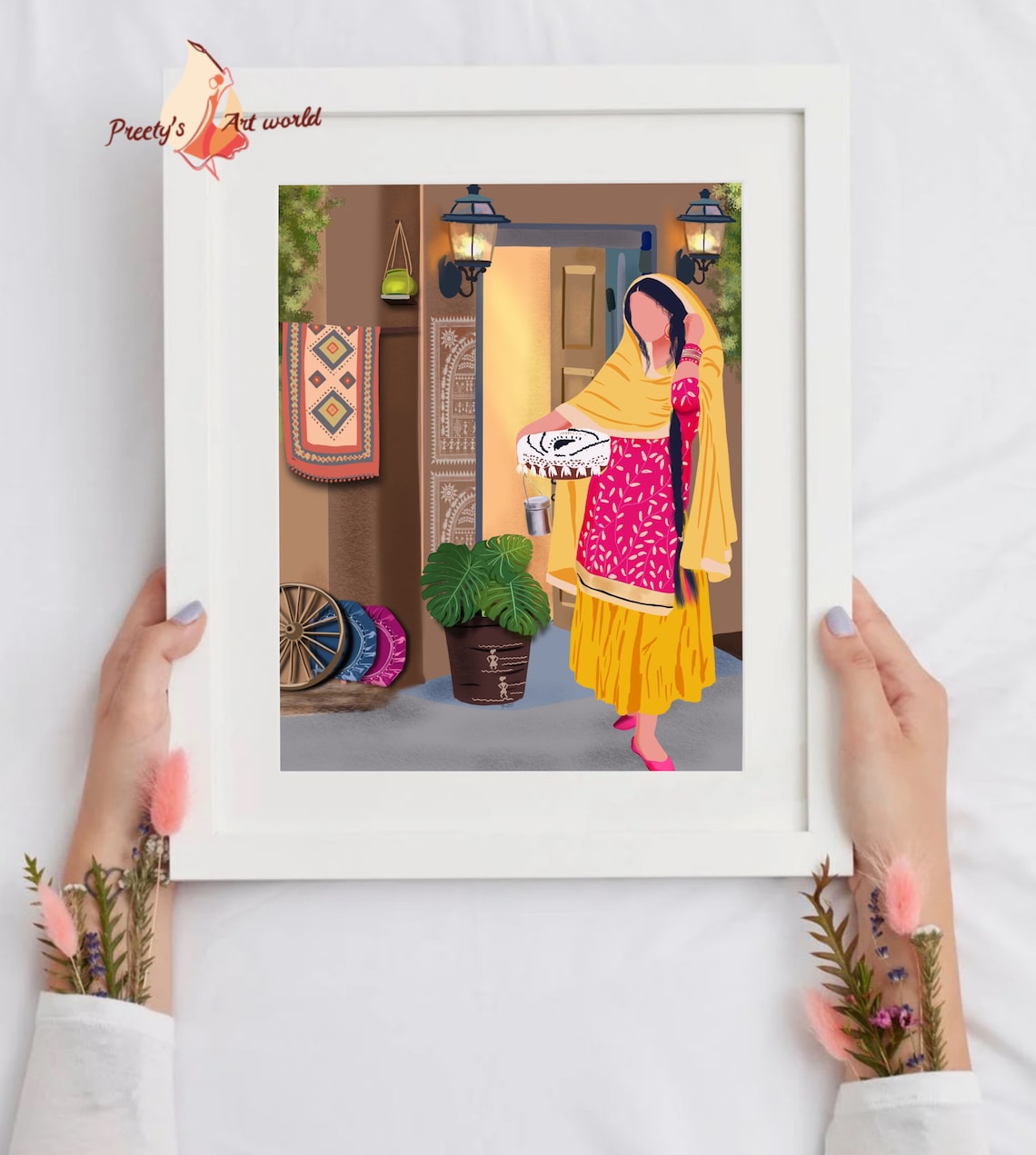 Punjabi Culture Art Print I Sikh Punjab Virsa Home Decor I | Etsy