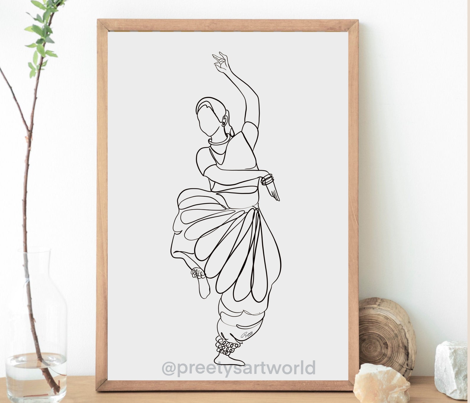 Classical Dancers Line Art I Bharatnatyam Odissi Kathak Indian - Etsy