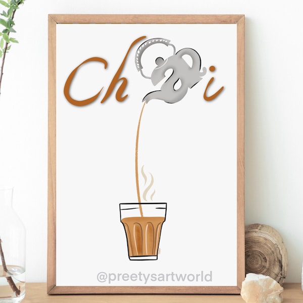 Tea Time Poster - Etsy