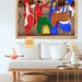 Punjabi Bhangra Gidda Dancer Art Illustration I Balle Balle I Sikh ...