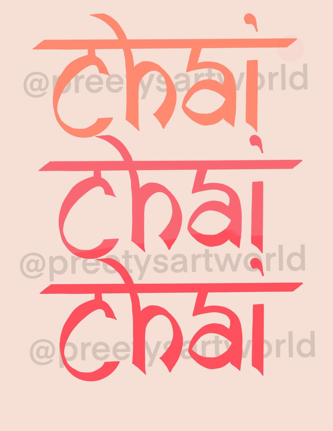 Set of 3 Chai Art| Indian Tea Illustration | Tea Lovers Artwork ...