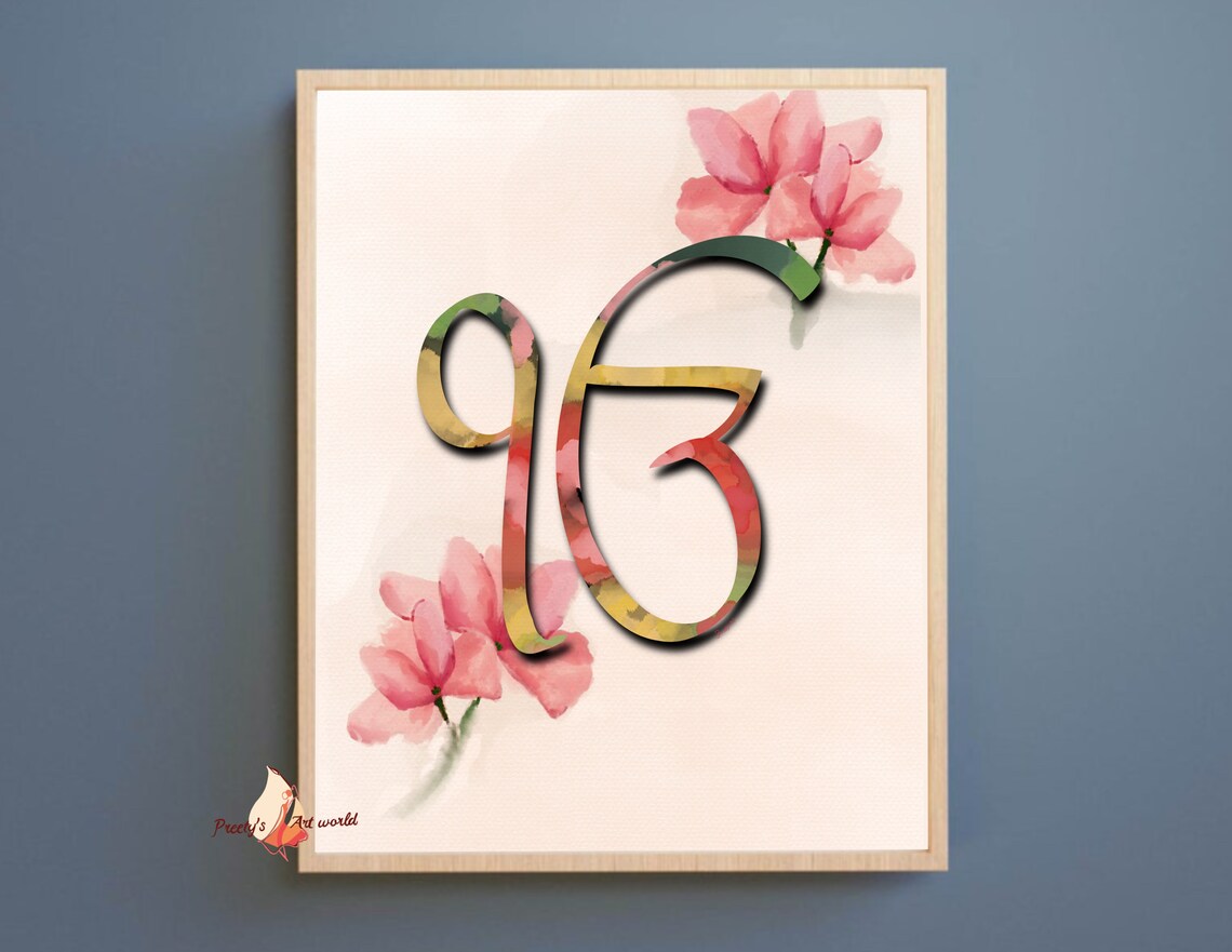 Set of 6 Punjabi Religious Home Décor I Sikhi Wall Art I Sikhism ...