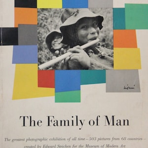 The Family of Man Photography Exhibition Book - 1955 Softcover - Etsy