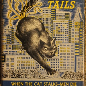 Cat of Many Tails Ellery Queen MCMXLIX 1949 Boston - Etsy