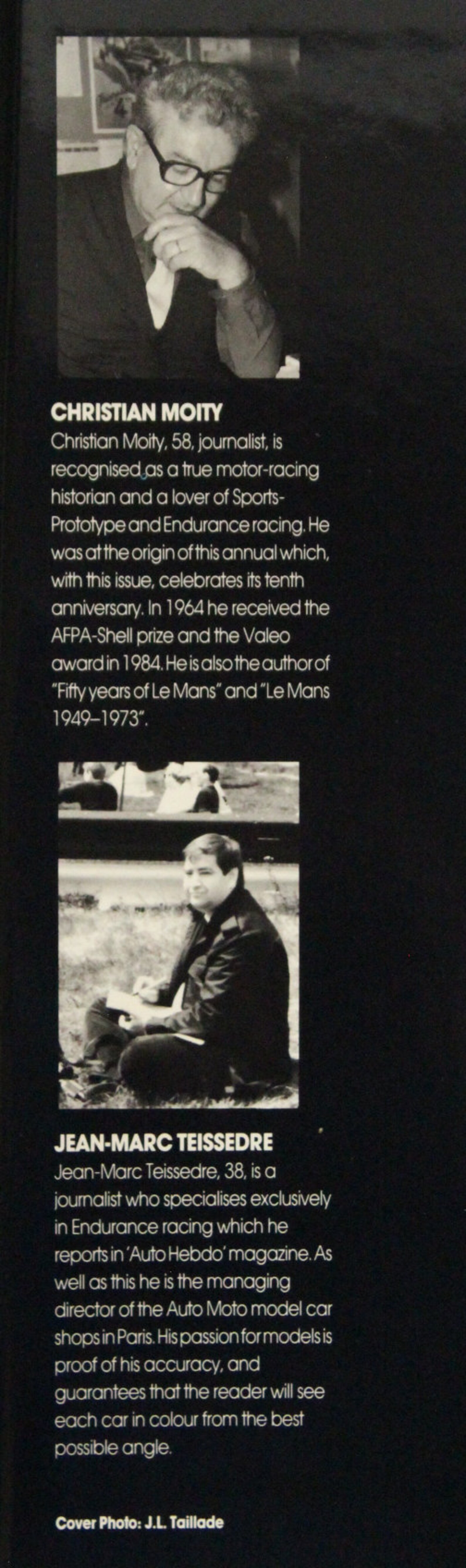 1987 Le Mans 24 Hours Christian Moity Jean-marc Teissedre - Etsy