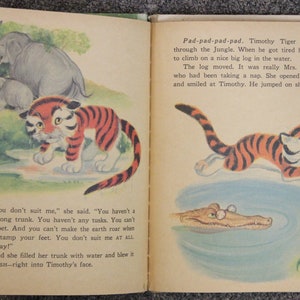 Timothy Tiger • Tip-top Elf Book | Marjorie Barrows W/ Illustrations by ...