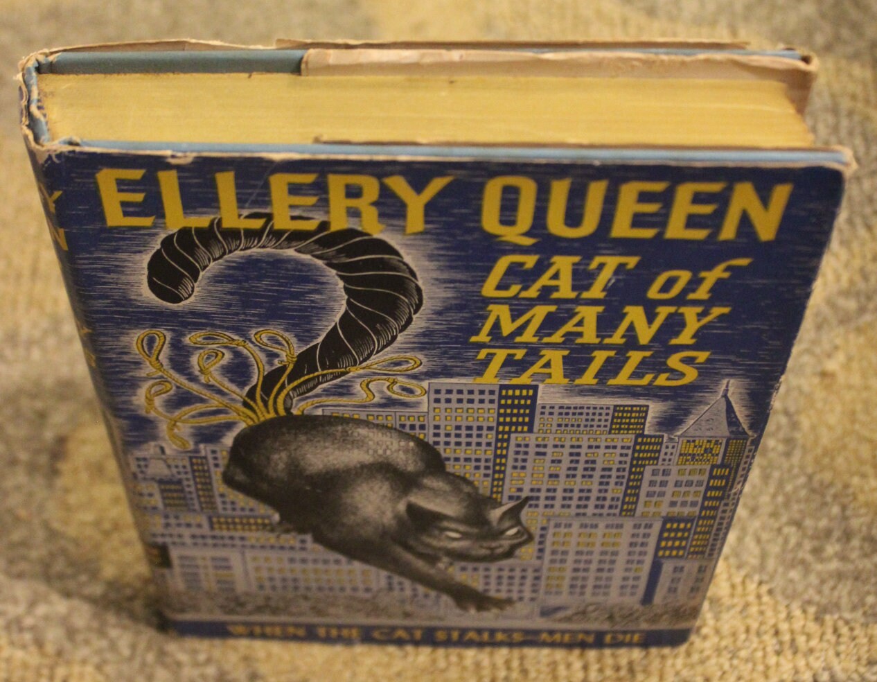 Cat of Many Tails Ellery Queen MCMXLIX 1949 Boston - Etsy