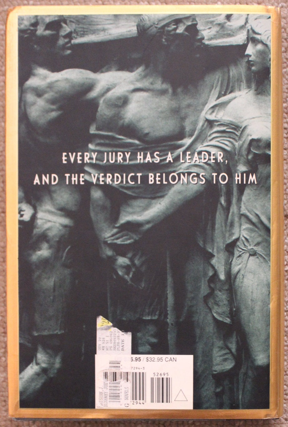 The Runaway Jury John Grisham 1996 Bantam Doubleday Dell - Etsy.de