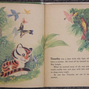 Timothy Tiger • Tip-top Elf Book | Marjorie Barrows W/ Illustrations by ...