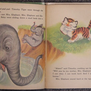 Timothy Tiger • Tip-top Elf Book | Marjorie Barrows W/ Illustrations by ...