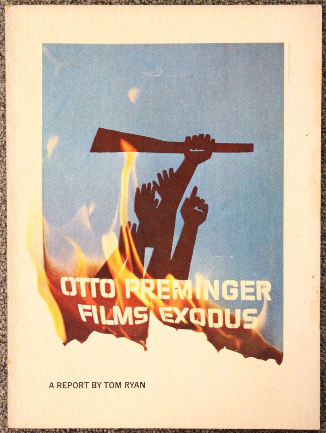 Otto Preminger Films Exodus | Tom Ryan (1960, Carlyle Alpina S.A.) - Etsy