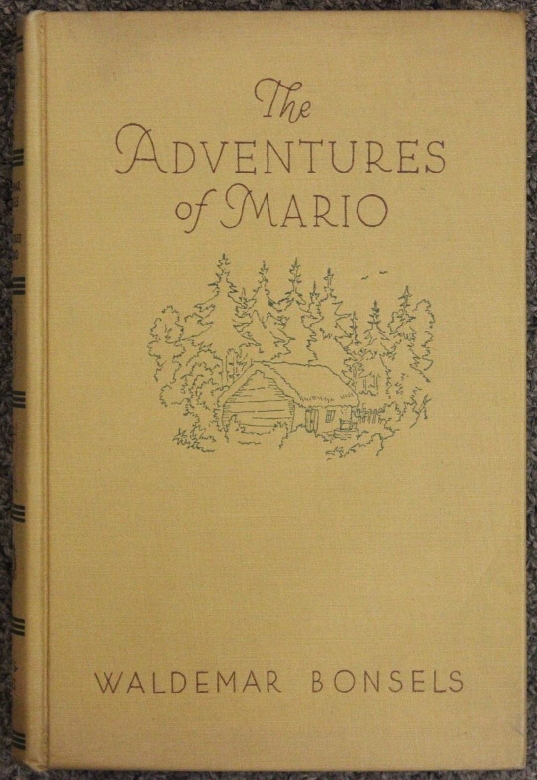 The Adventures of Mario: 1930 Illustrated Fiction Hardcover - Etsy