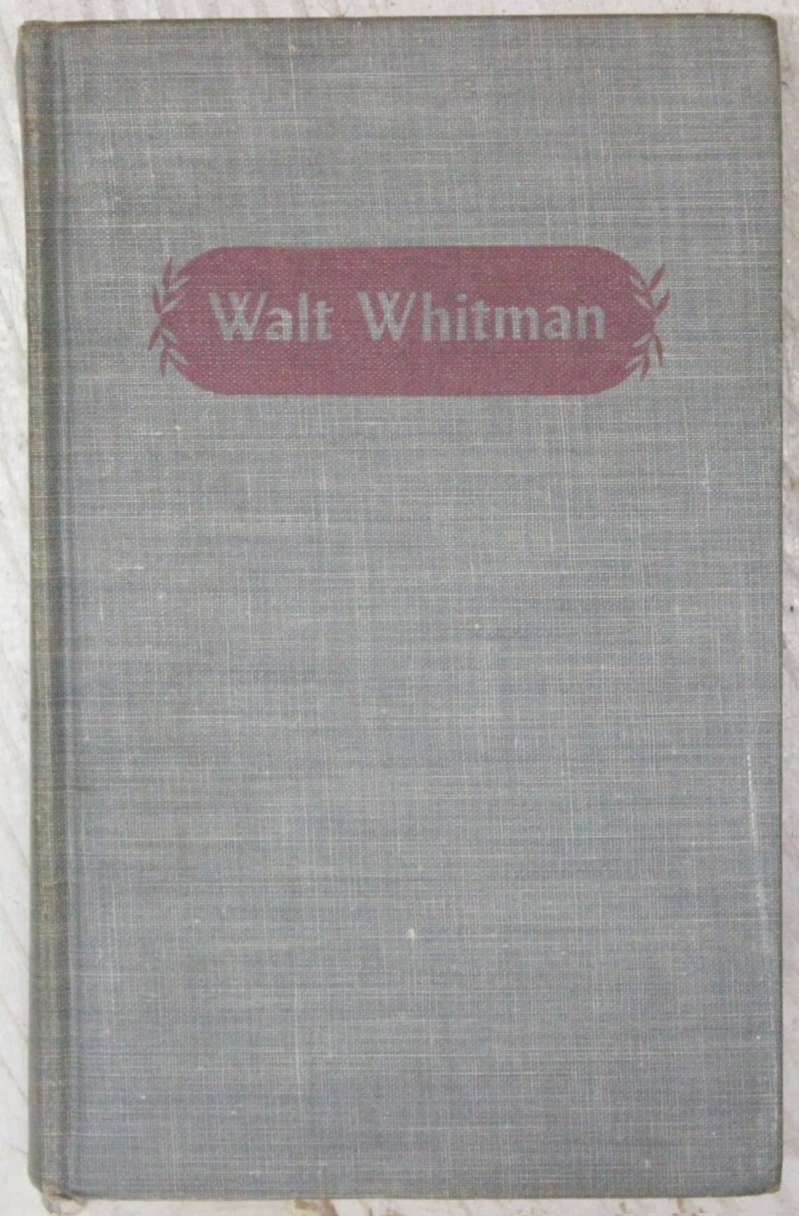 Walt Whitman Mark Van Doren MCMXLV 1945 the Viking - Etsy