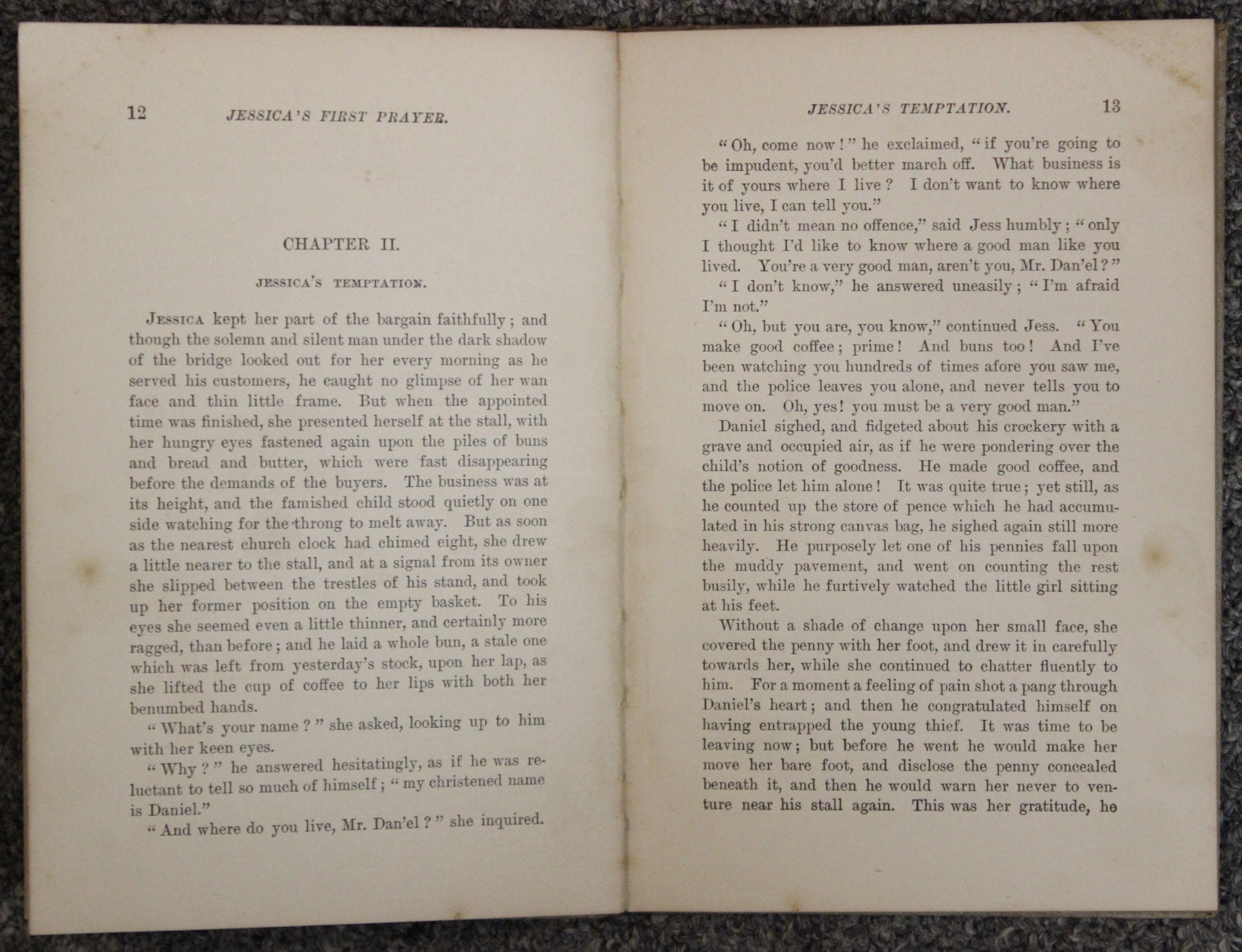 Jessica's First Prayer Hesba Stretton thomas Y. Crowell - Etsy