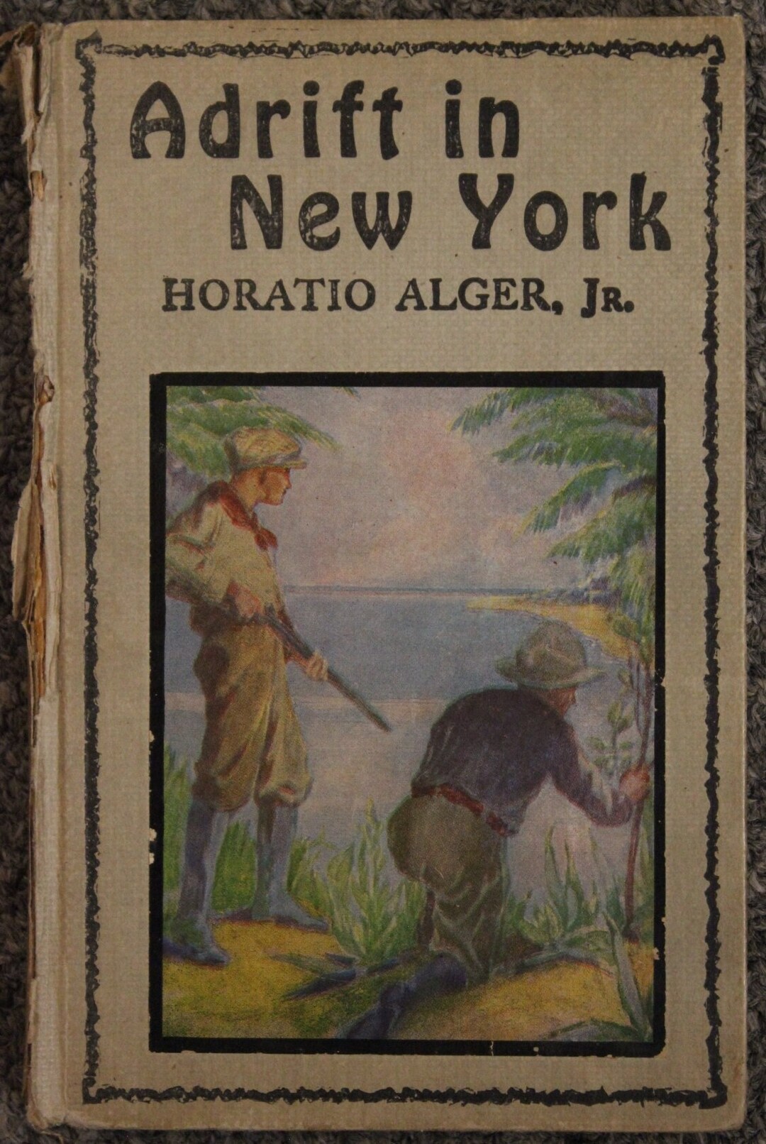Adrift in New York | Horatio Alger, Jr. (the Saalfield Publishing ...