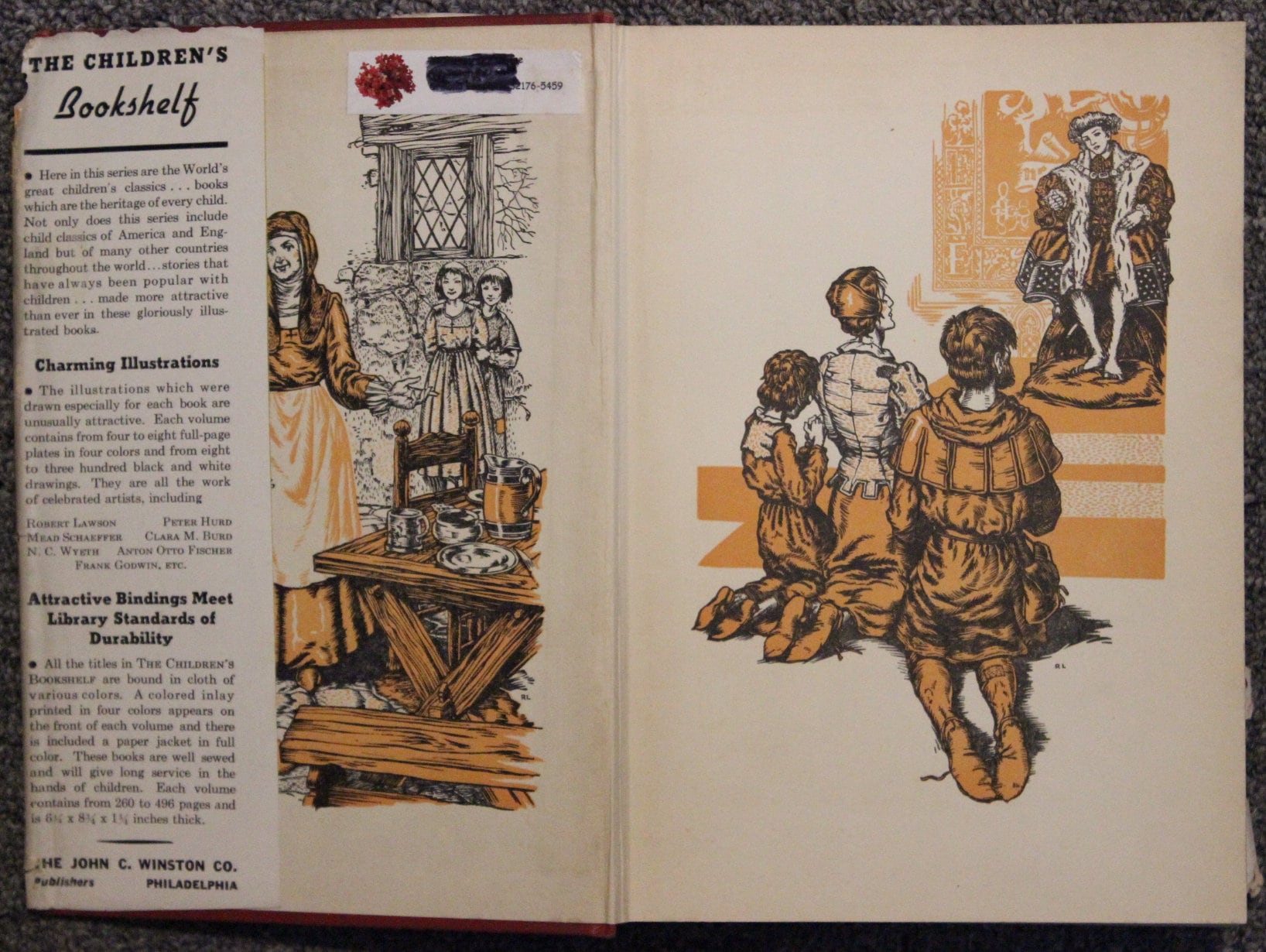 The Prince and the Pauper Mark Twain W/ Illustrations by Robert Lawson ...