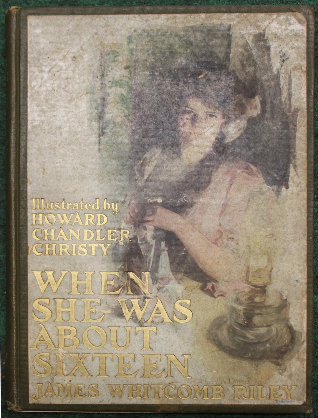 When She Was About Sixteen James Whitcombe Riley W/ - Etsy