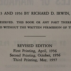Principles of Management | George R. Terry, Ph. D. (1957, Richard D ...