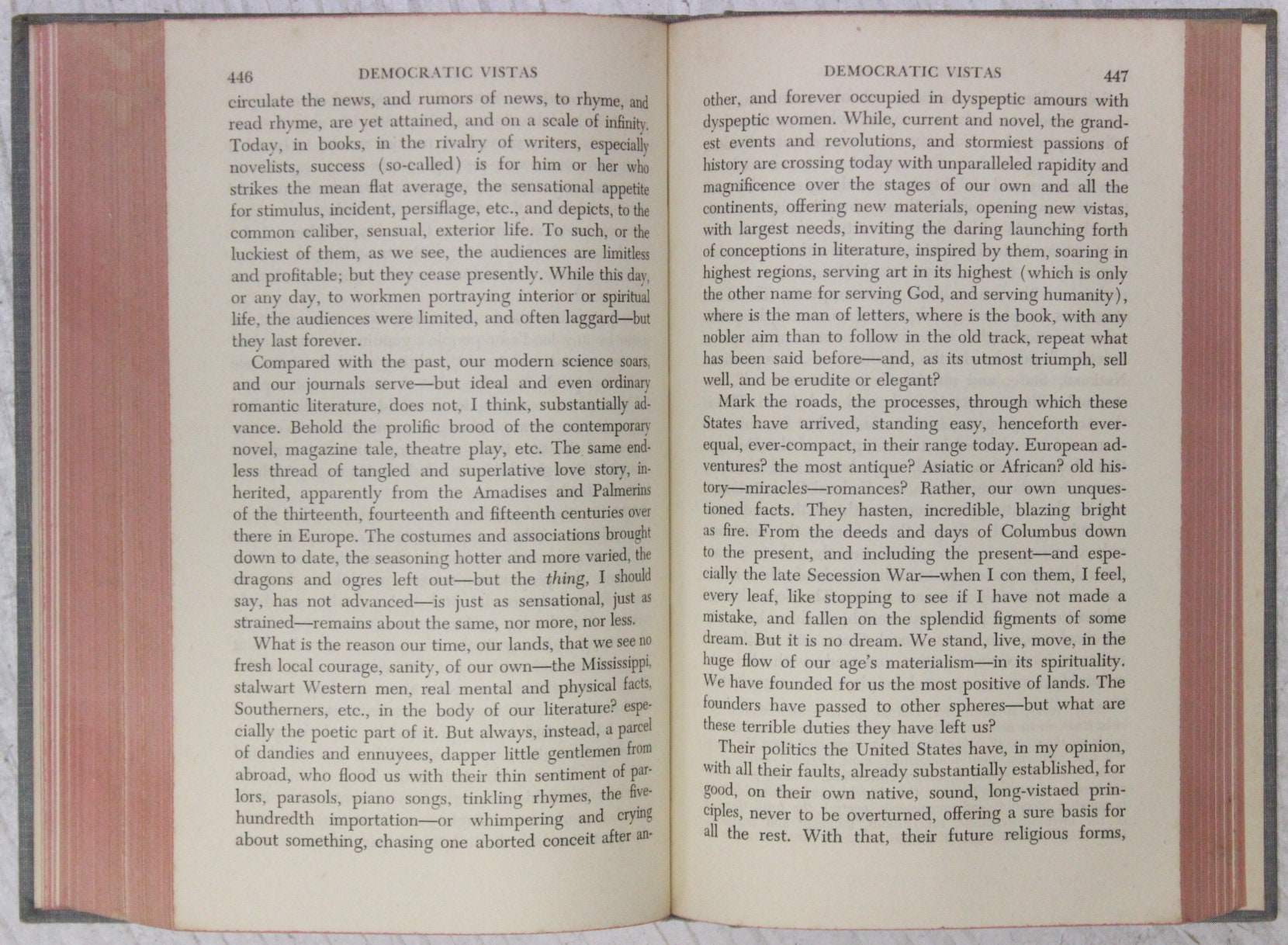 Walt Whitman Mark Van Doren MCMXLV 1945, the Viking Press, First ...