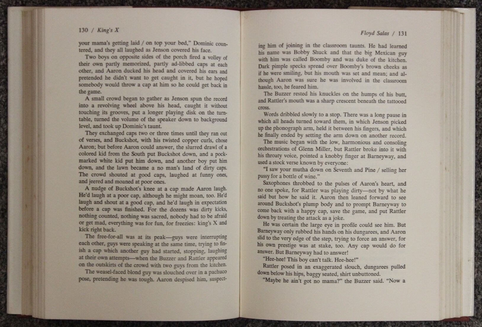 Tattoo the Wicked Cross Floyd Salas 1967, Grove Press, Inc., First ...