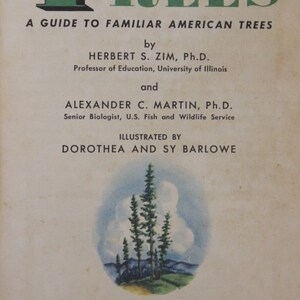 Trees: A Guide to Familiar American Trees - 1956 Revised Edition - Etsy