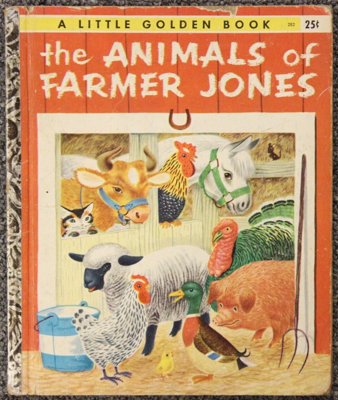 The Animals of Farmer Jones A Little Golden Book Golden - Etsy