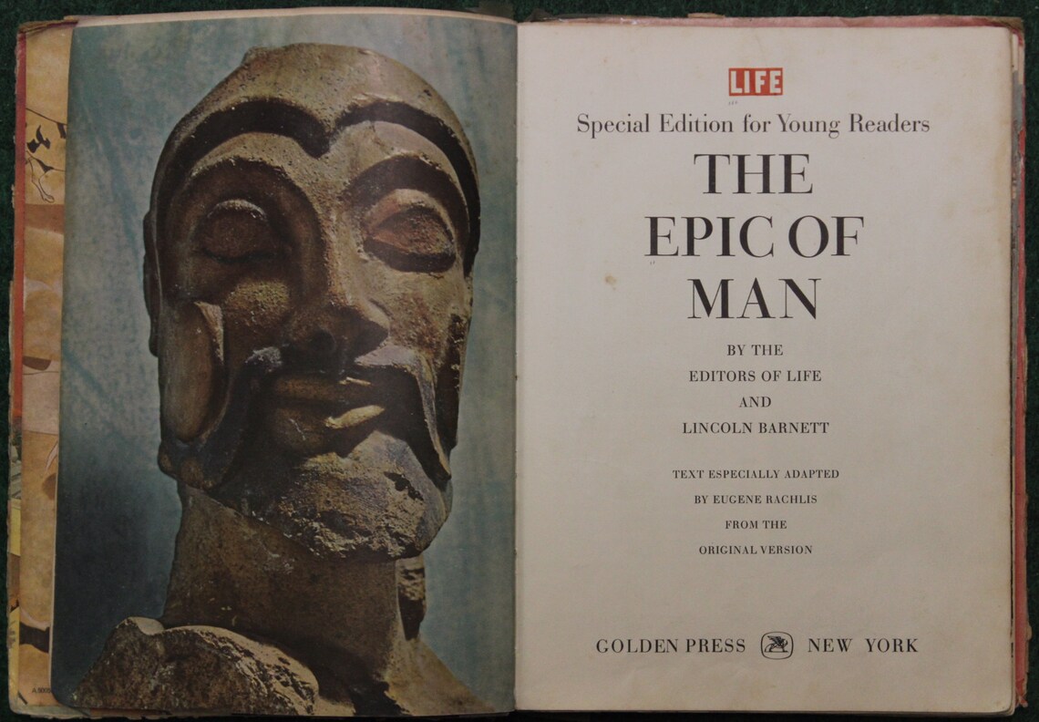 The Epic of Man Book: 1962 Time Inc. Special Edition - Etsy