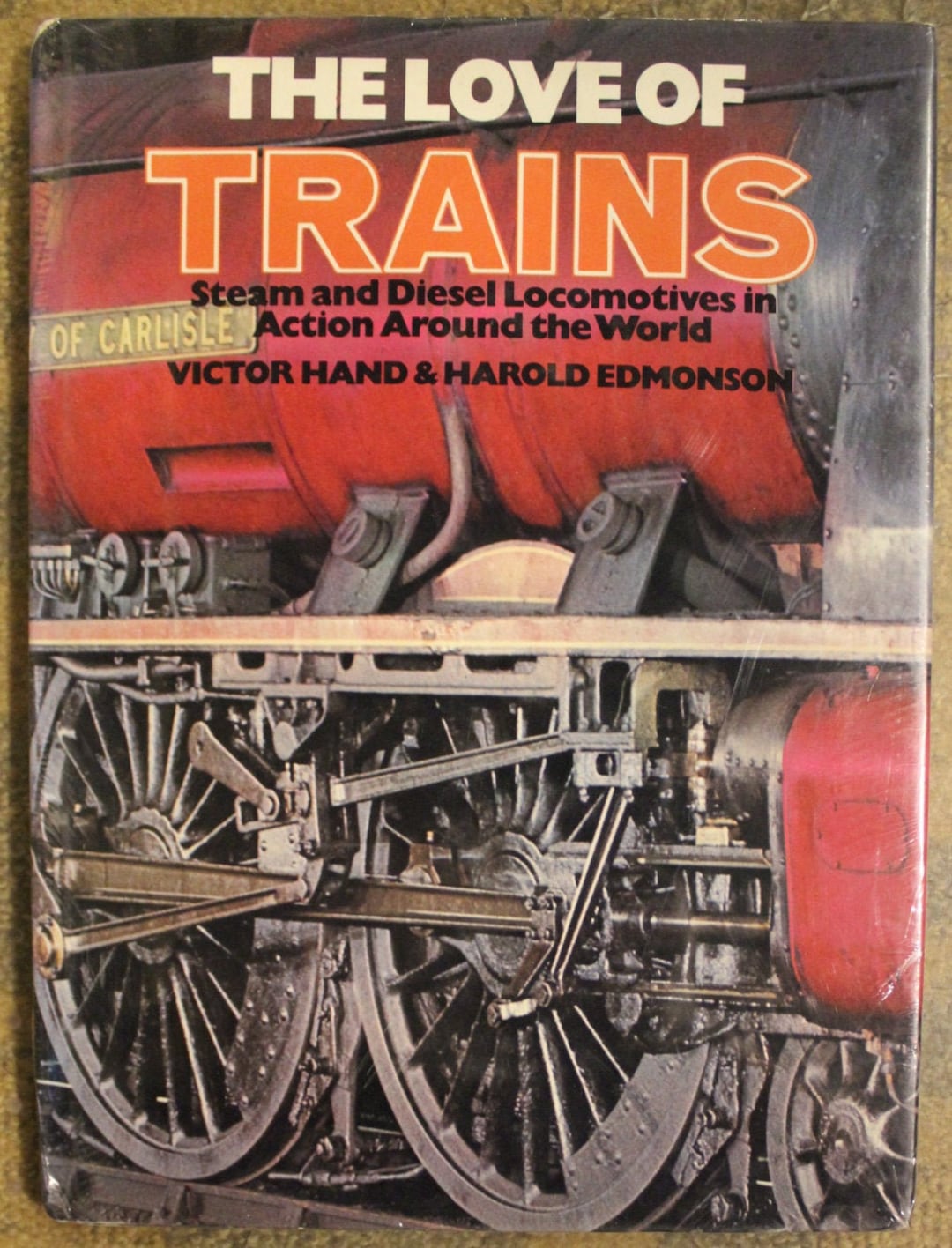 Vintage Steam & Diesel Locomotives Book: Victor Hand, 1984 Hardcover - Etsy