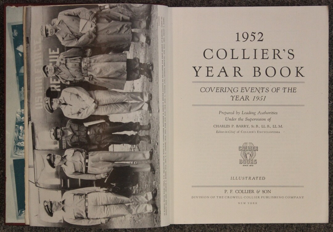 1952 Collier's Year Book: Covering the Events of the Year 1951 ...