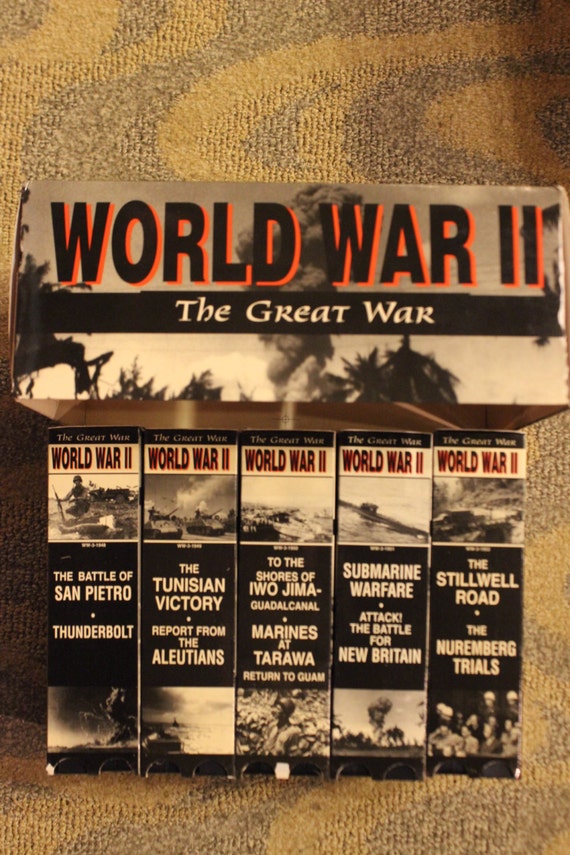 The Great War World War II VHS Collection - Etsy