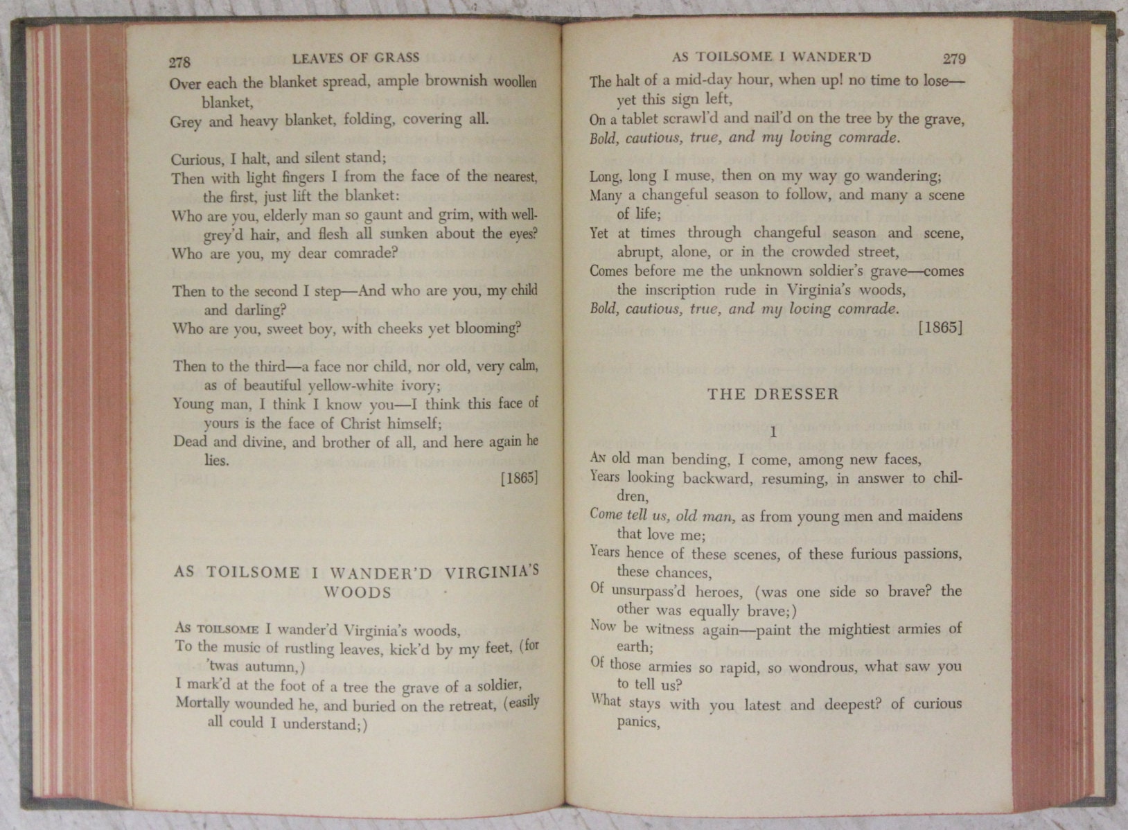 Walt Whitman Mark Van Doren MCMXLV 1945, the Viking Press, First ...