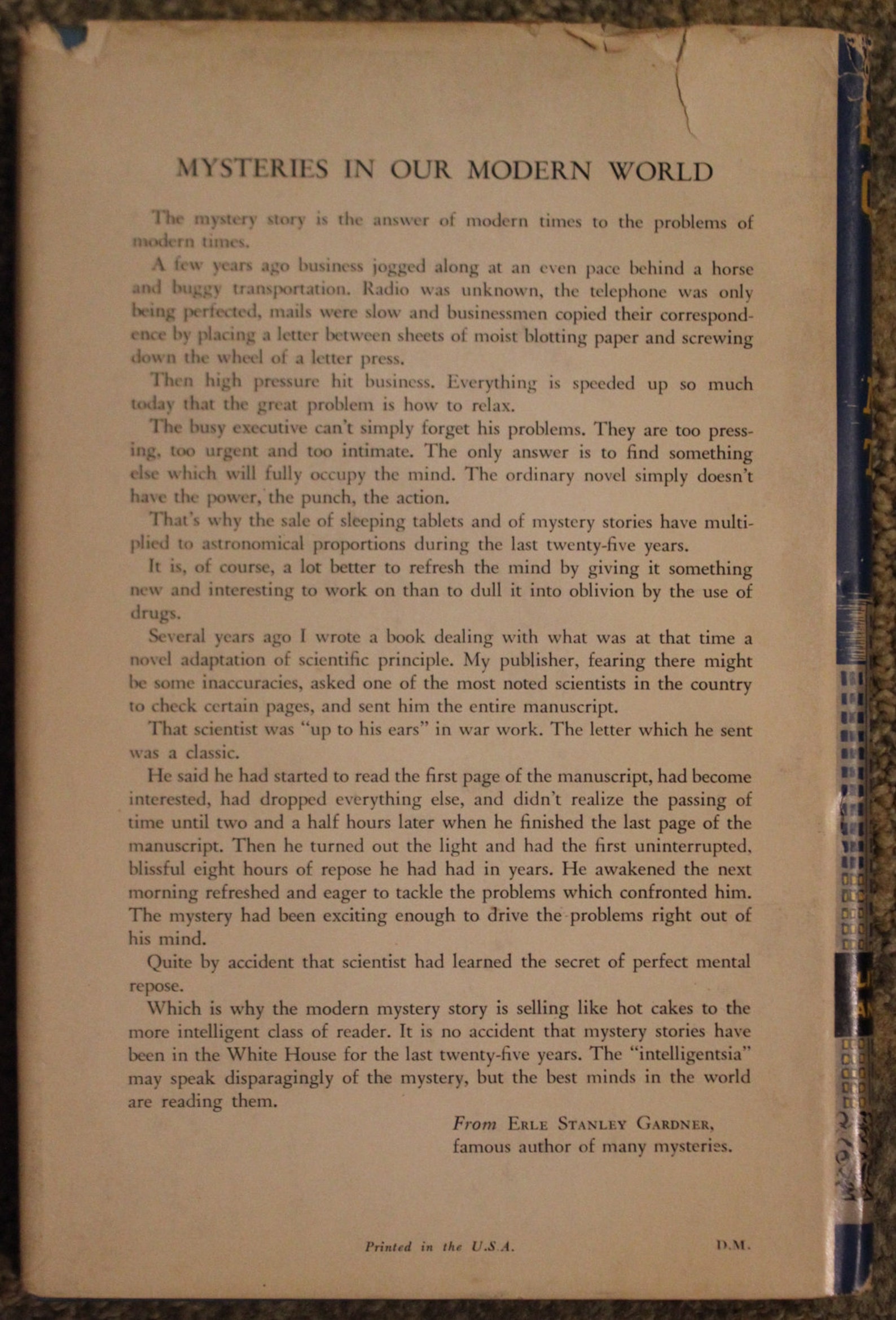 Cat of Many Tails Ellery Queen MCMXLIX 1949 Boston - Etsy